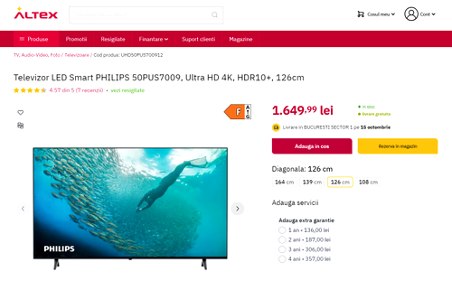 Top 3 Smart TV-uri ieftine la Altex. Redefinește divertismentul acasă ...